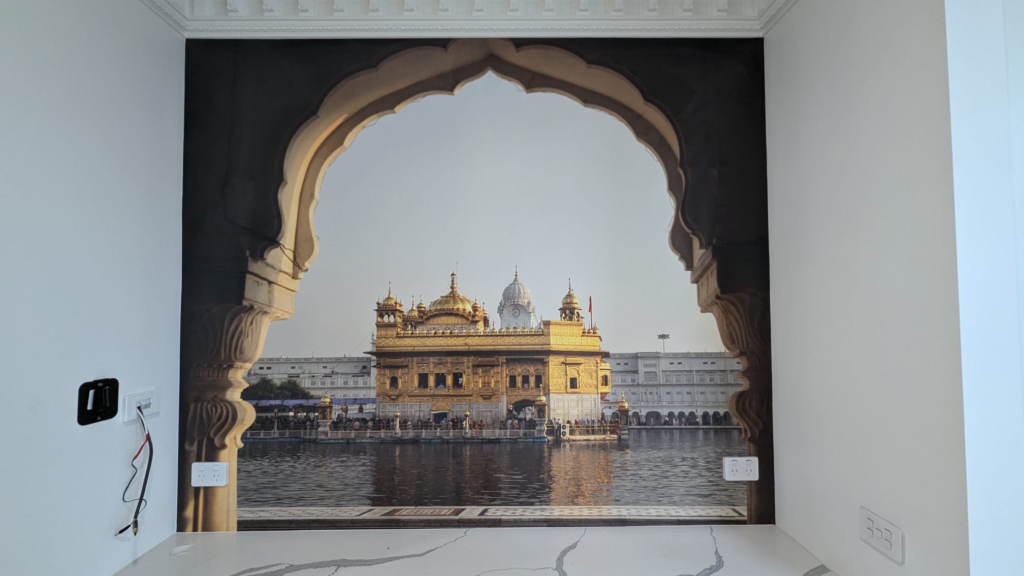 Golden Temple Religious Wall Mural - Wallpaper Wall Murals